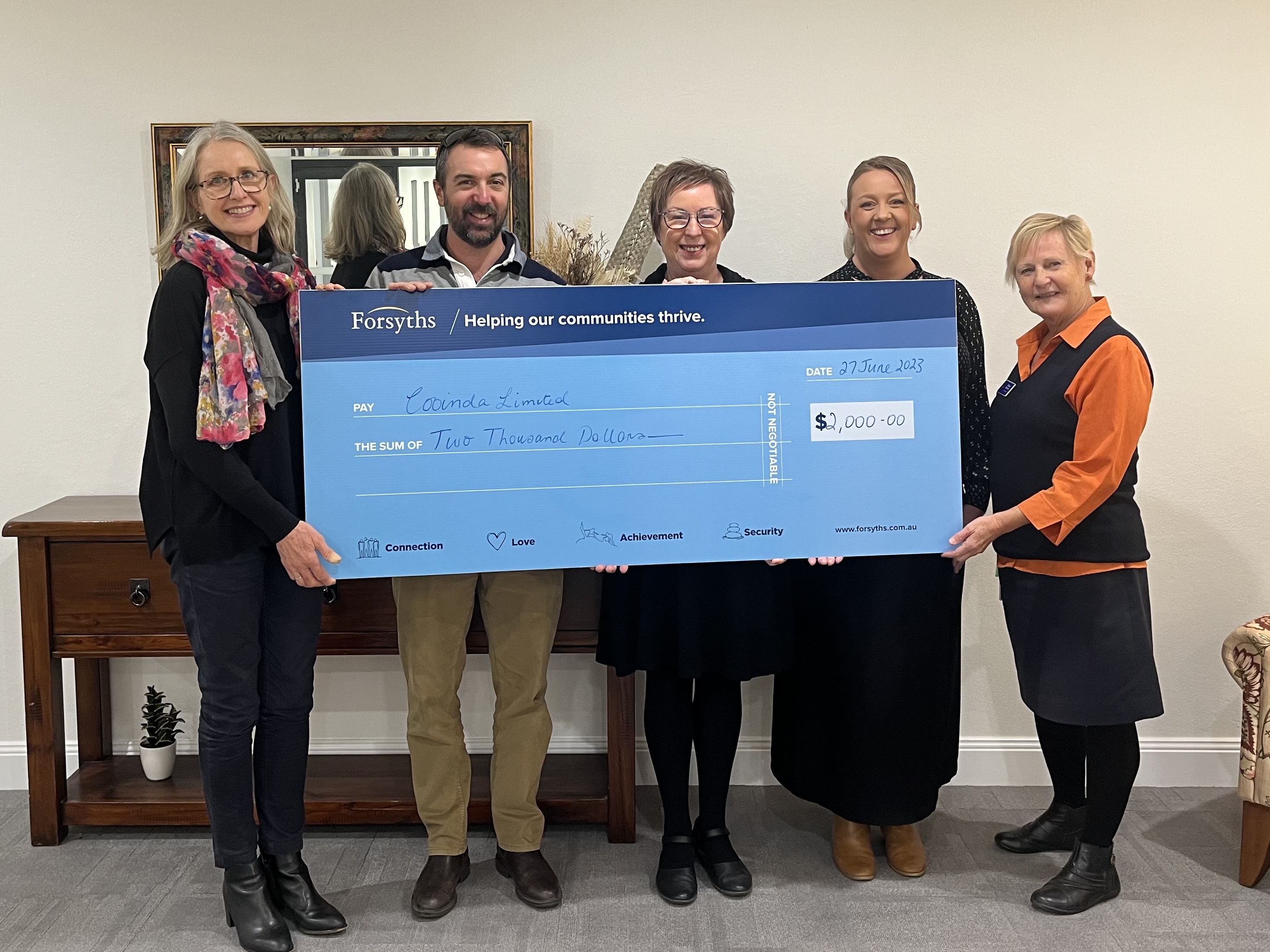 Forsyths - Accounting | Financial Services | Audit - Foundation/Sponsorship